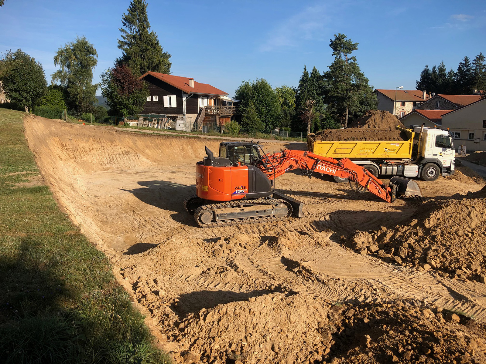 Heyraud - Chantier de Travaux Publics